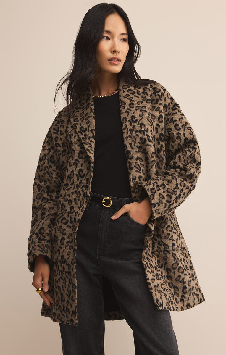 Z SUPPLY: Lennon Animal Coat – USHER & CO